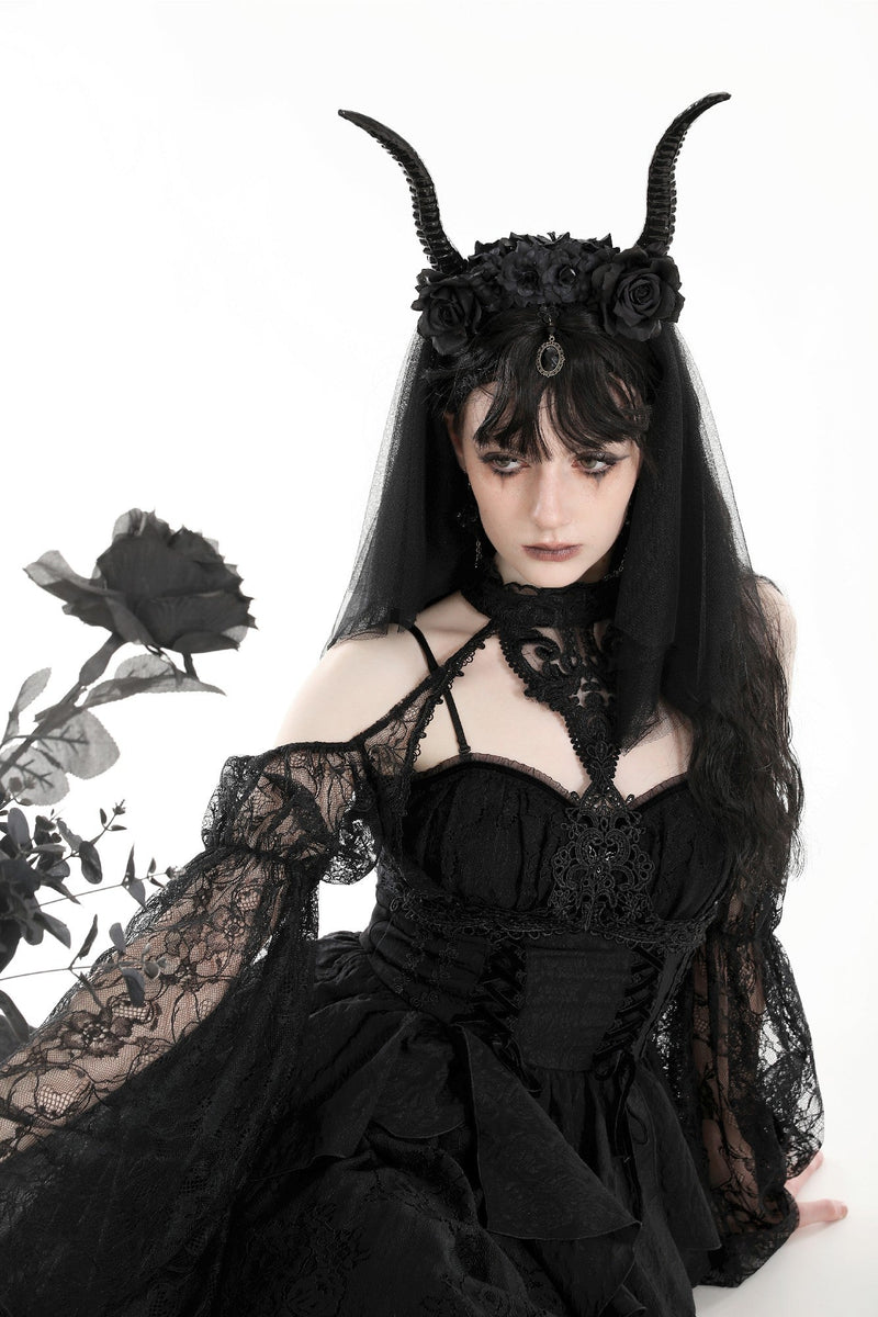 Halloween devil sheep horm AHW025 – DARK IN LOVE