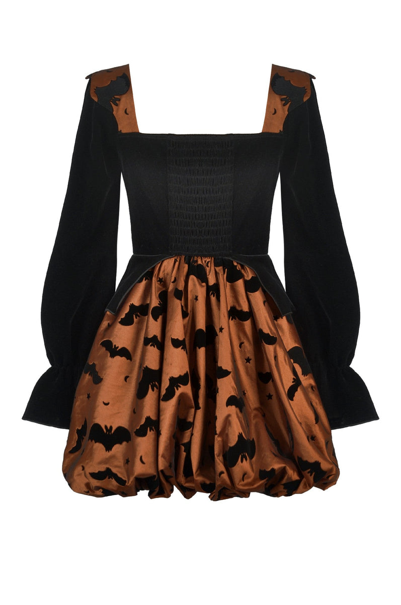 Midnight Bat & Pumpkin Halloween Dress DW1124 – DARK IN LOVE