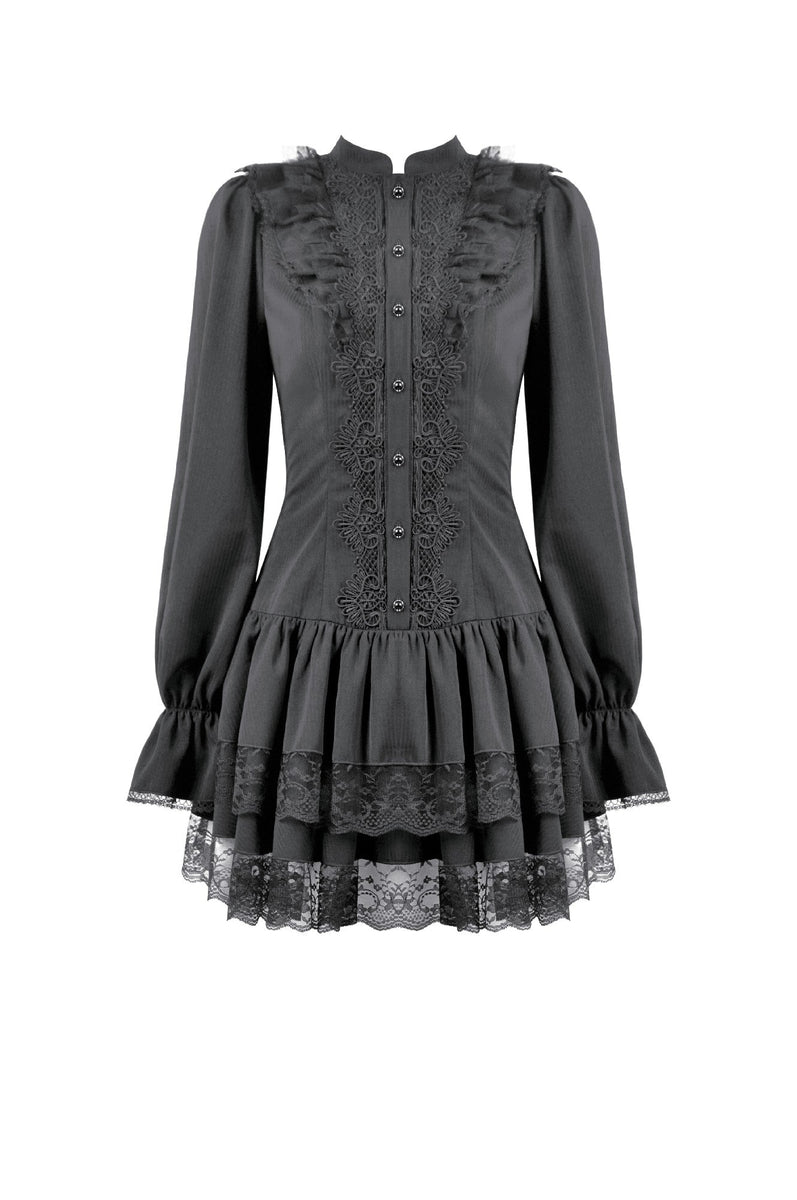 Lolita Dark Gothic Low-Waist Dress DW1136 – DARK IN LOVE