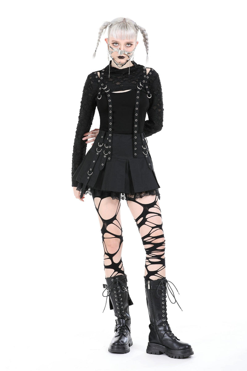 Punk decadent raggedy shrug BW138 – DARK IN LOVE