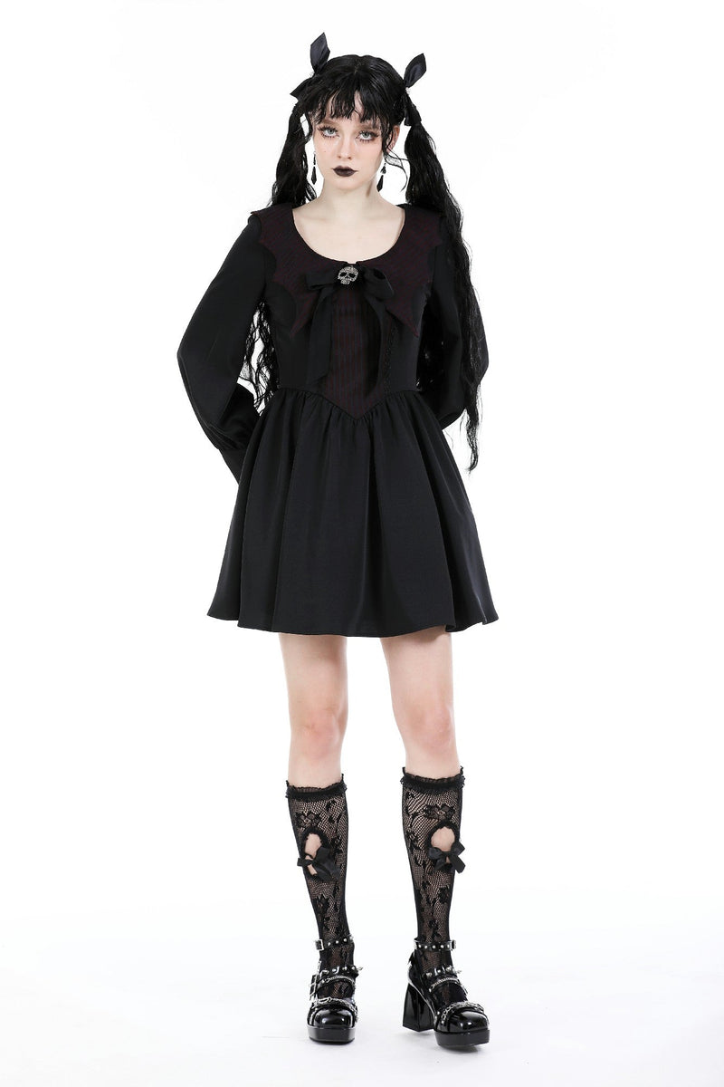 Gothic skull bat dress DW903 – DARK IN LOVE