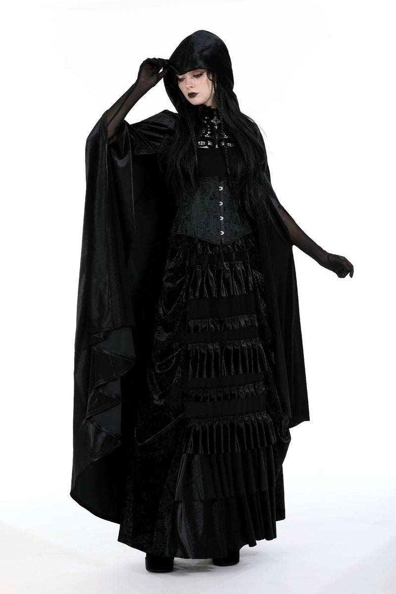 Gothic knight errant sexy cutout chest long jacket JW266 – DARK IN LOVE